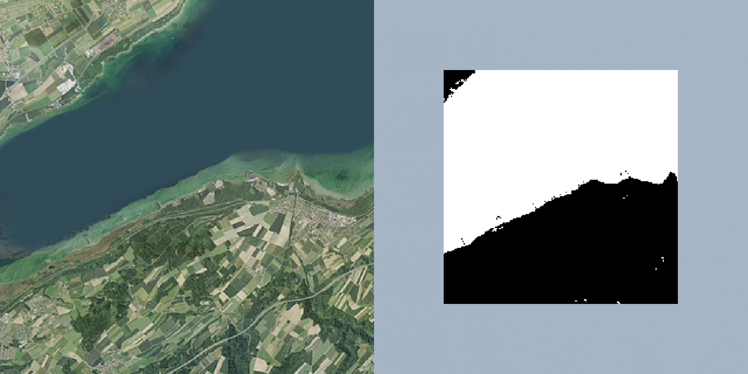 Noise Removal With Connected Components Analysis Using Gdal And Opencv Heitzler Geoinformatik